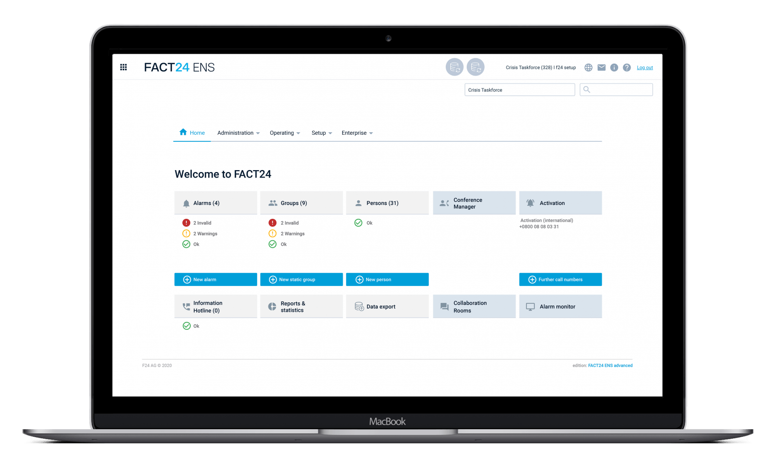 Proactive Crisis Management & Emergency Notification System - F24