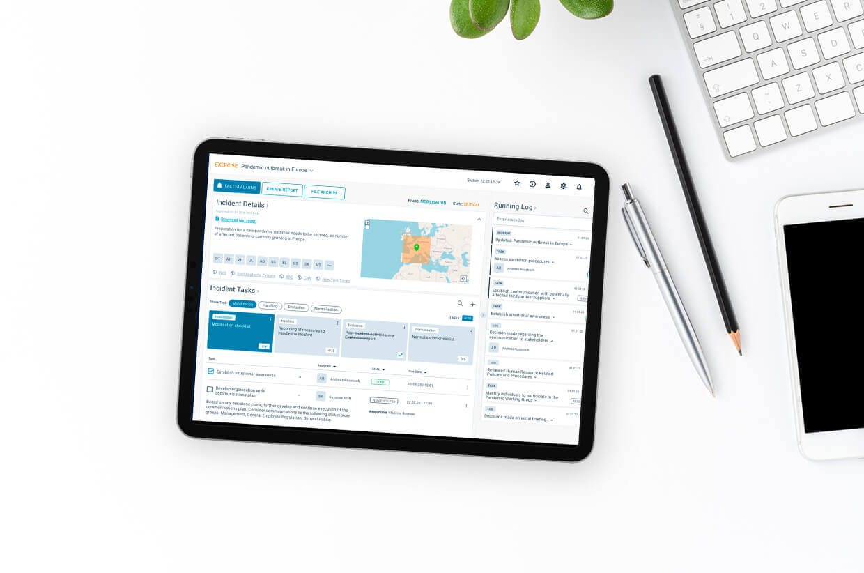 Proactive Crisis Management & Emergency Notification System - F24